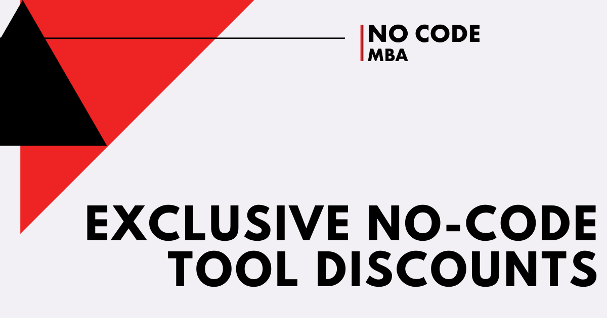 Save Thousands On No Code Tools 